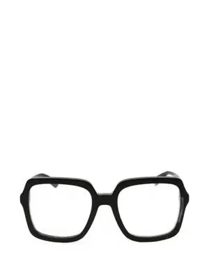 Gucci Rectangular Frame Glasses - Black