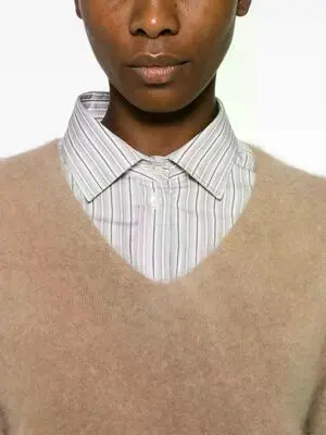 IVORY PARIS Dolly V-neck Sweater