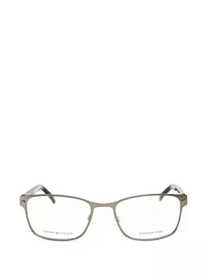 Tommy Hilfiger Rectangle-frame Glasses - Silver