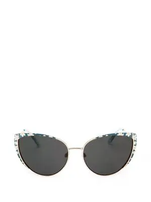 DRAPER JAMES Geometric Sunglasses - Blue