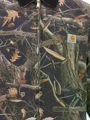 Carhartt Work In Progress Og Detroit Leaf-print Jacket