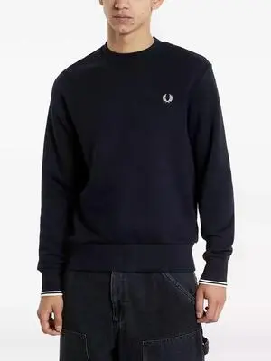 Fred Perry Embroidered-logo Sweatshirt