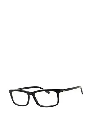 Guess Rectangle Frame Eyeglasses - Black