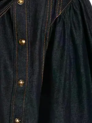 Zimmermann Belted Denim Dress