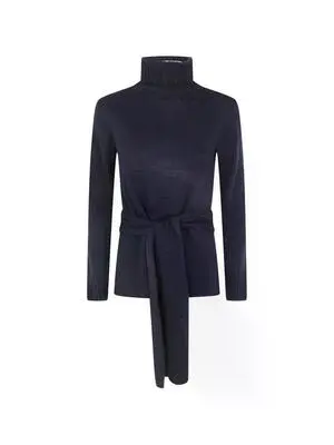 PIERANTONIOGASPARI Belted Roll-neck Sweater