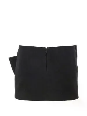 7 For All Mankind Bow-detail Mini Skirt