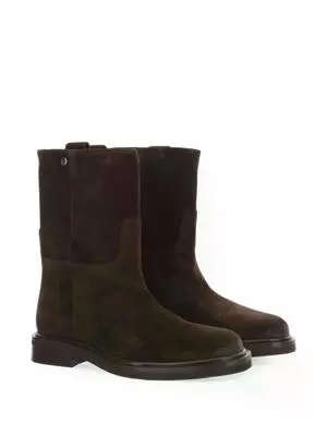POEVE Suede Ankle Boots