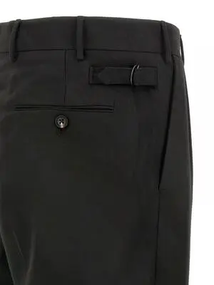CELLAR DOOR Nev Pleated Straight-leg Trousers