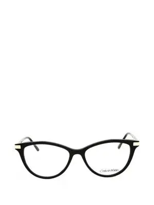 Calvin Klein Cat-eye Glasses - Black