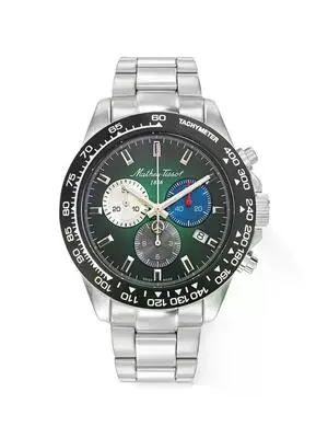MATHEY TISSOT Chronograph 42mm Watch - Green