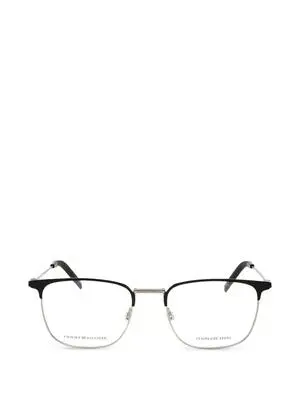 Tommy Hilfiger Rectangle Eyeglasses - Black