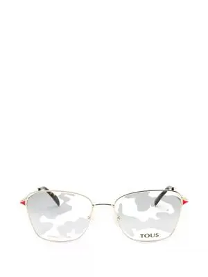 TOUS Cat-eye Frame Glasses - Gold