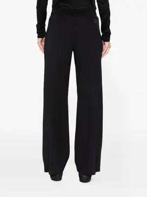 Elisabetta Franchi Logo-patch Wide-leg Track Pants