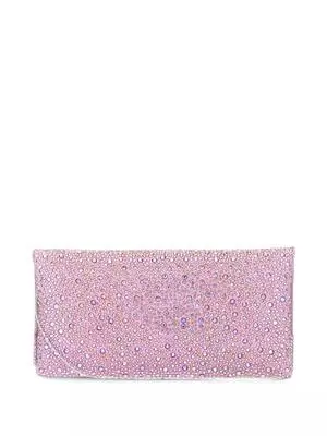 TWENTY FOURHAITCH Siria Rhinestone-embellished Clutch Bag