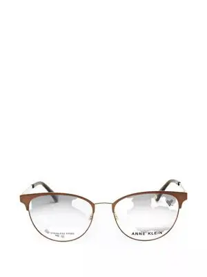 Anne Klein Oval-frame Glasses - Brown