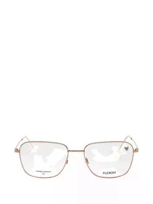 FLEXON Rectangle-frame Glasses - Pink