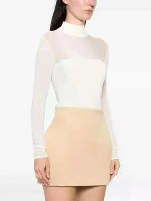 Elisabetta Franchi Mesh-panel Bodysuit