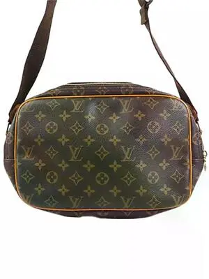 LOUIS VUITTON 2002 Monogram Reporter Pm Crossbody Bag