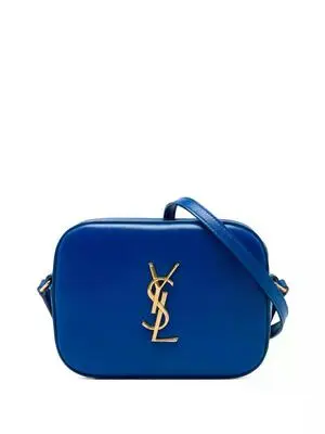Saint Laurent 2015 Small Grain De Poudre Classic Monogram Camera Bag Crossbody Bag