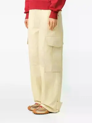AMI Paris Baggy-fit Cargo Cotton Trousers