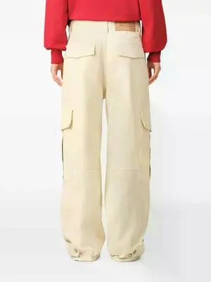 AMI Paris Baggy-fit Cargo Cotton Trousers