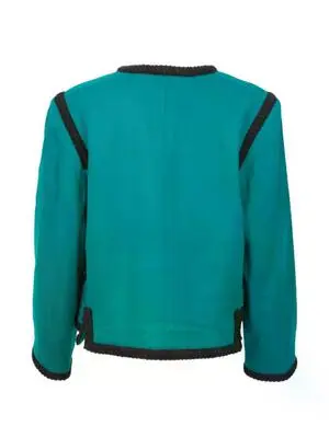 Saint Laurent Braided-trim Jacket