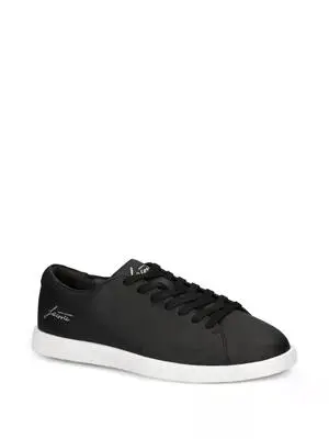 Lacoste Leather Logo Print Sneakers