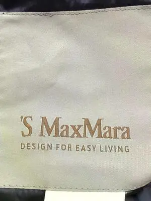 Max Mara Quilted Hooded Belted Jacket