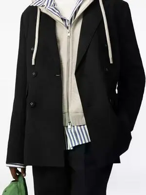 AMI Paris Double Breasted Wool Blazer