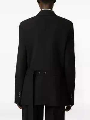 AMI Paris Double Breasted Wool Blazer