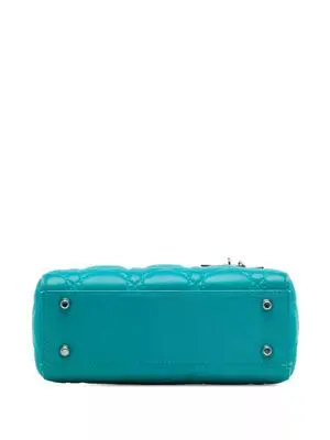 Dior 2014 Mini Lambskin Cannage Lady Satchel