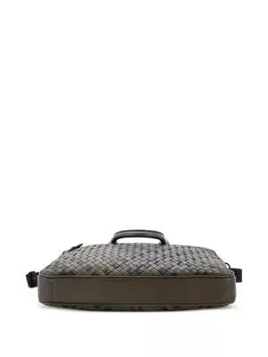 Bottega Veneta Convertible Front Zip Briefcase