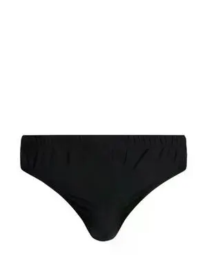 Moschino Logo-print Swim Trunks - Black