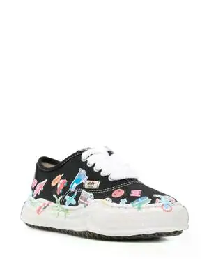 Mihara Yasuhiro Graphic-print Chunky-sole Sneakers