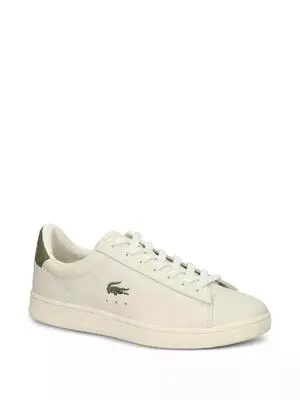 Lacoste Carnaby Leather Sneakers With Logo Detail