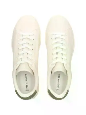 Lacoste Carnaby Leather Sneakers With Logo Detail