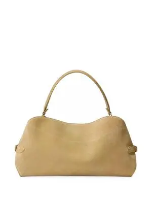 Ralph Lauren Buckle-detail Suede Tote Bag