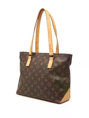 LOUIS VUITTON 2003 Monogram Cabas Piano Tote Bag