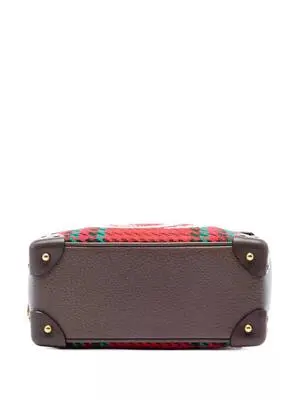 Gucci 2016-2026 Houndstooth Canvas Soft Trunk Crossbody Bag
