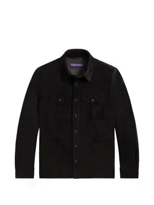 Ralph Lauren Purple Label Suede Cargo Jacket