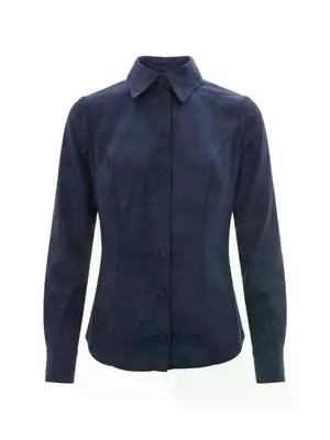 Elisabetta Franchi Snake-effect Long-sleeve Shirt