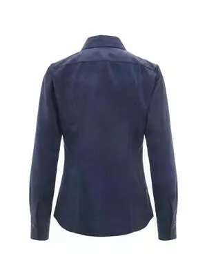 Elisabetta Franchi Snake-effect Long-sleeve Shirt