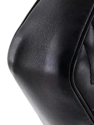 Gucci Gg Marmont Matelassé Leather Super Mini Crossbody Bag - Black