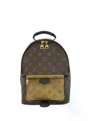 LOUIS VUITTON 2019 Monogram Reverse Palm Springs Pm Backpack