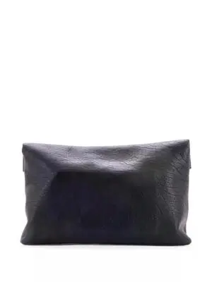 Saint Laurent Cassandre Envelope Large Clutch Bag - Black