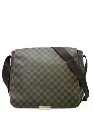 LOUIS VUITTON 2006 Damier Ebene Bastille Crossbody Bag - Brown