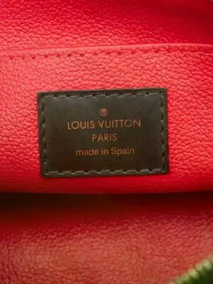 LOUIS VUITTON 2006 Damier Ebene Cosmetic Pm Pouch