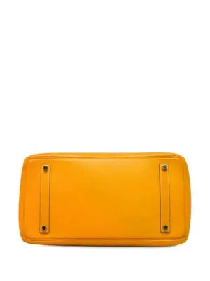Hermès 1997-2014 Epsom Candy Birkin Retourne 35 Handbag
