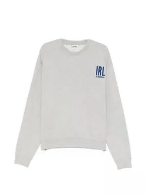 JIL SANDER Logo-print Sweatshirt - Grey
