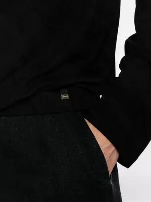 Herno Cowl-neck Long-sleeve Sweater
